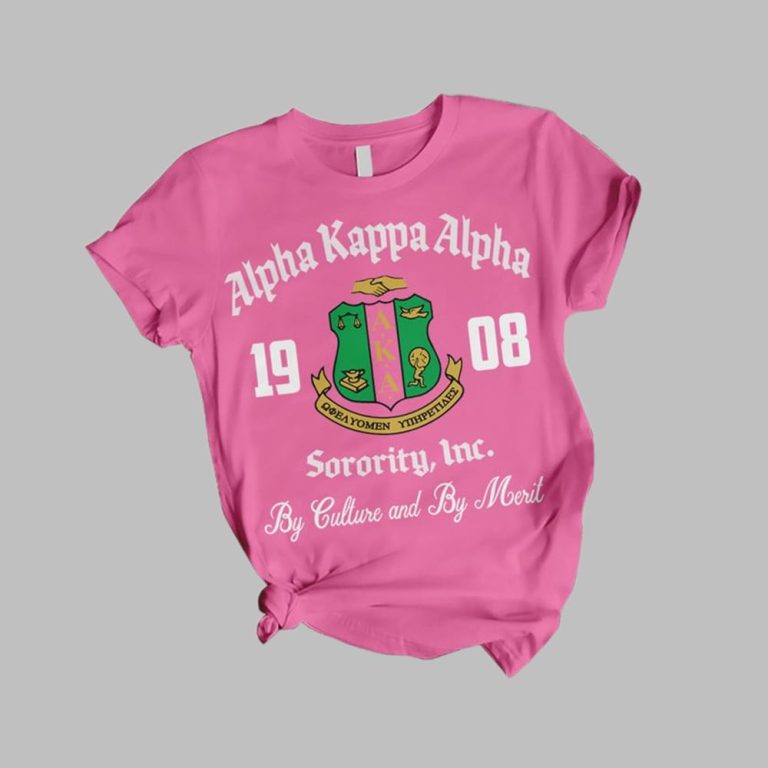 Alpha Kappa Alpha 1908 Sorority Inc By Culture And By Merit Pajamas Set ...