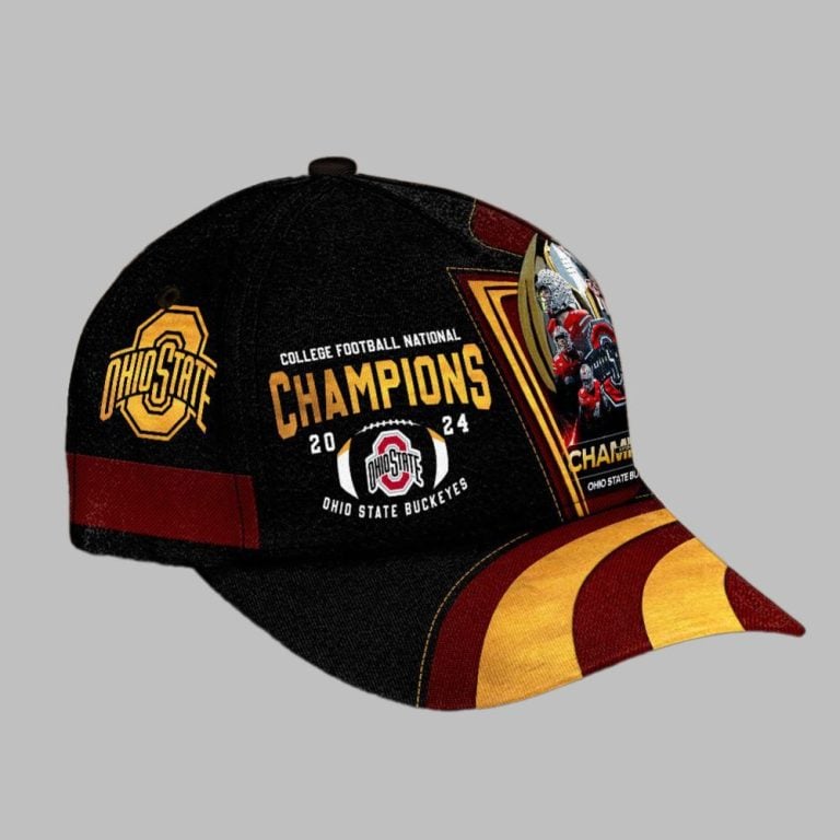 College Football National Champions 2024 Ohio State Hat - Grishko.com