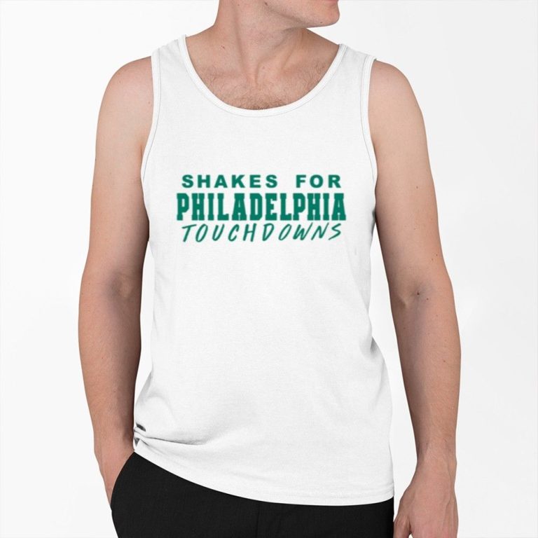 Paige Spiranac Wearing Shakes For Philadelphia Touchdowns Shirt - Grishko