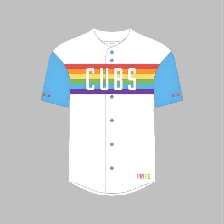 Cubs Pride Celebration Jersey Giveaway 2025 - Grishko.com