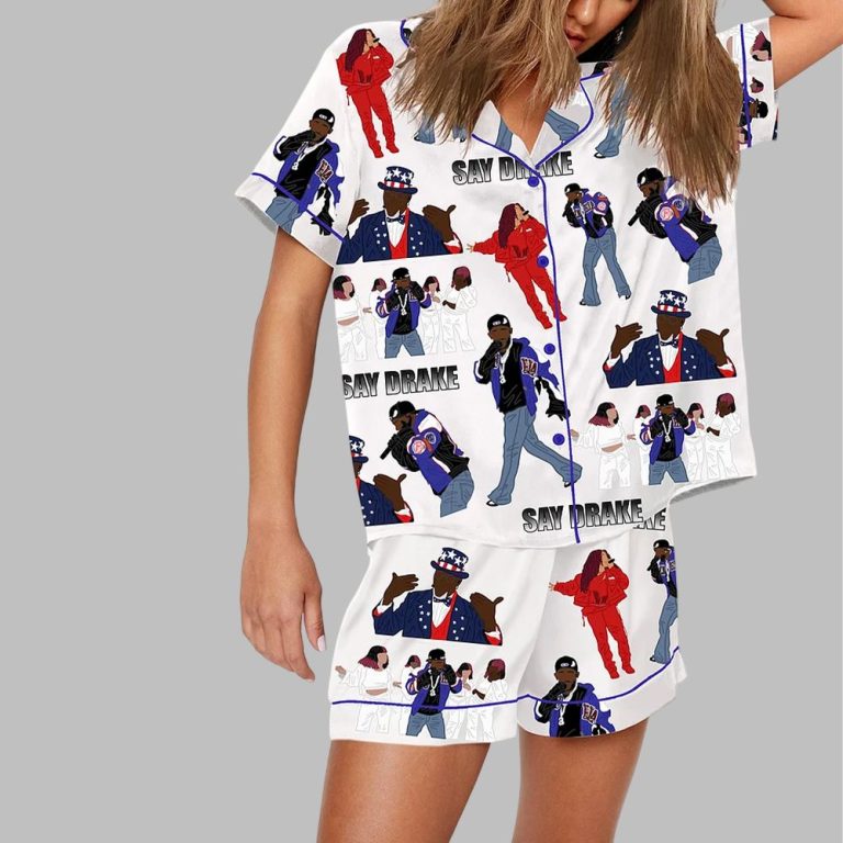 Kendrick Lamar Say Drake Show Pajama Set - Grishko.com