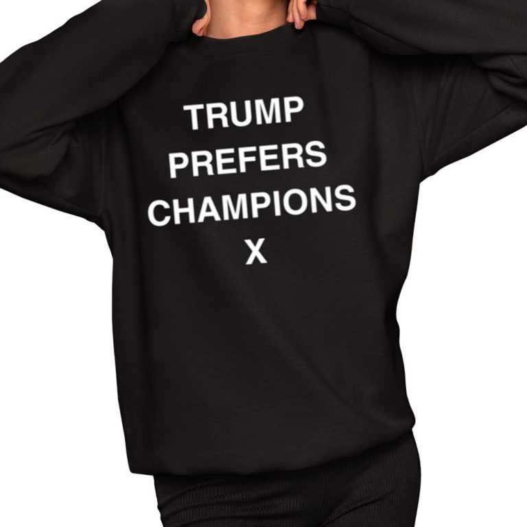 Dricus Du Plessis Trump Prefers Champions X Shirt - Grishko.com