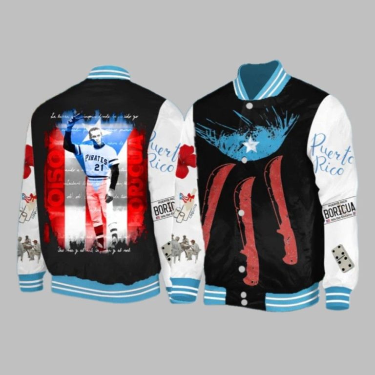 2025 Pirates Roberto Clemente Puerto Rico Jacket - Grishko