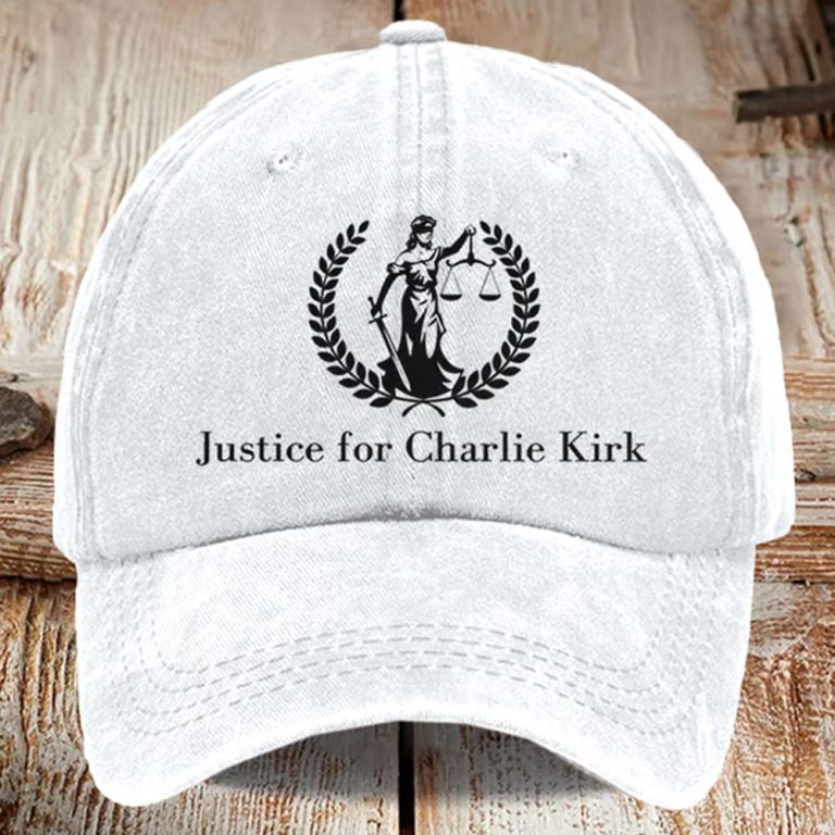 Justice For Charlie Kirk Baseball Cap - Grishko.com