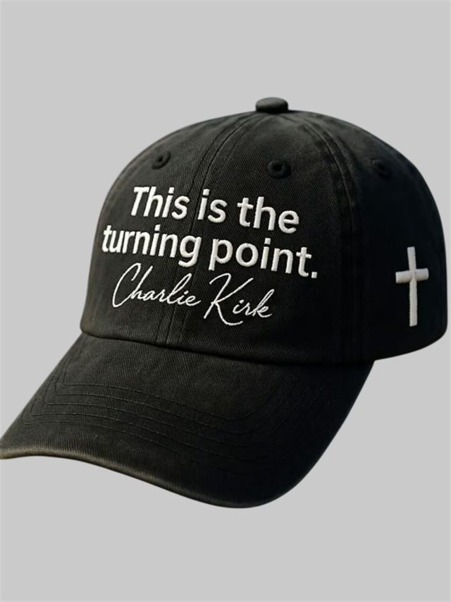 Unisex This Is The Turning Point Charlie Kirk Cap - Grishko.com