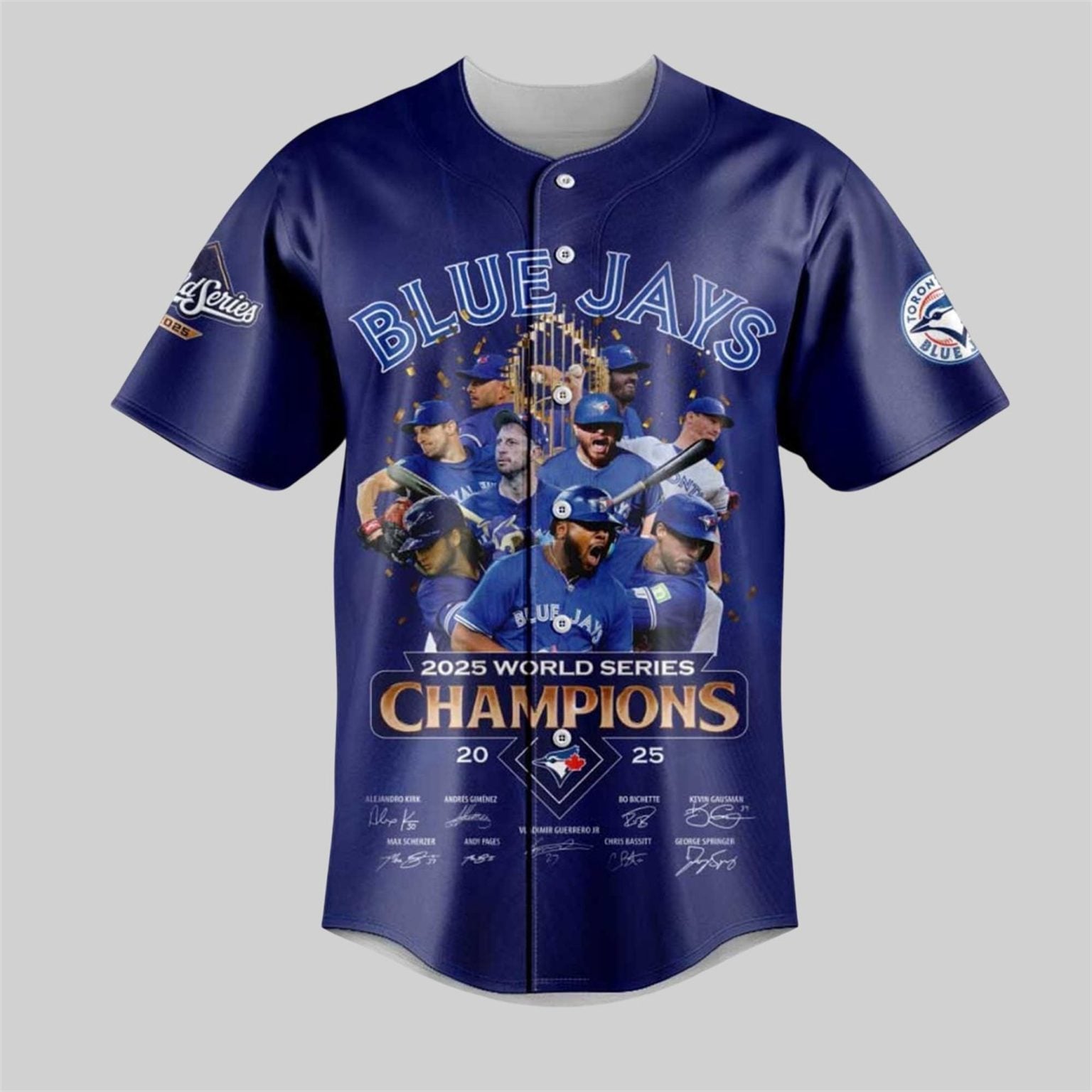 Blue Jays 2025 World Series Champions Jersey - Grishko.com