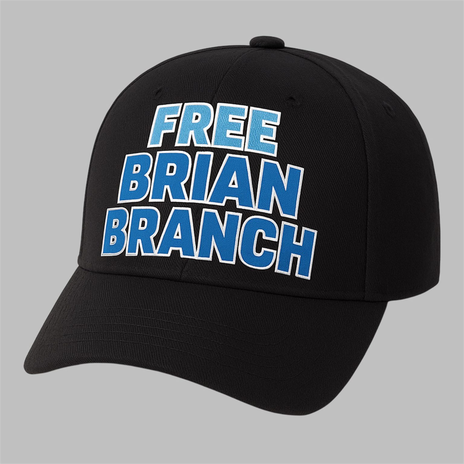 Lions Free Brian Branch Hat - Grishko