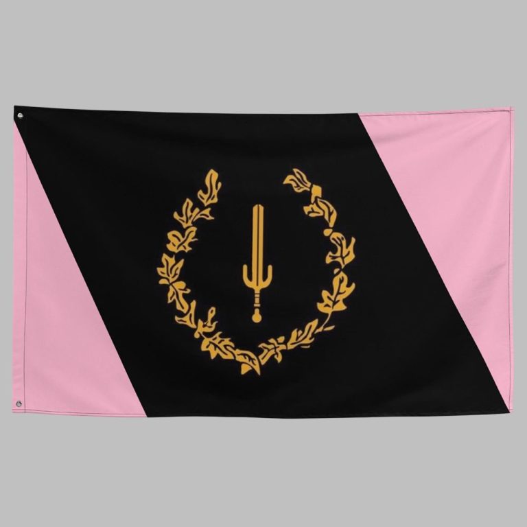 Monaleo Black American Princess Heritage Flag - Grishko