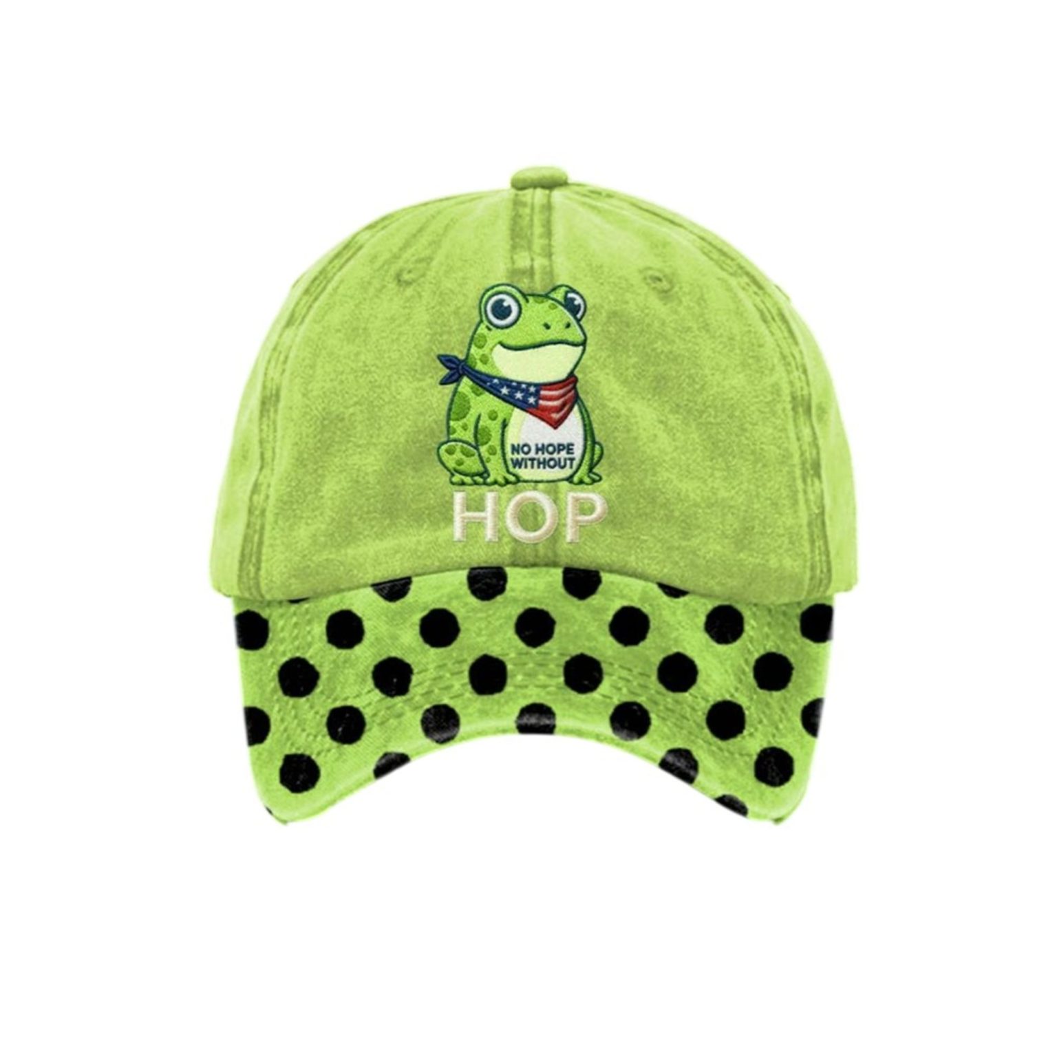 No Hope Without Hop I Resist Portland Frog Hat - Grishko