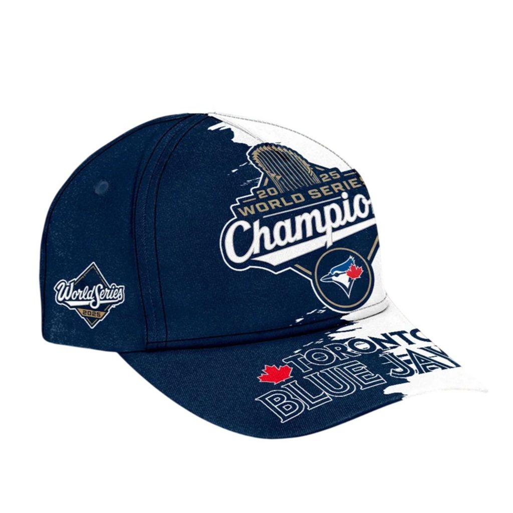 World Series 2025 Champions Blue Jays Cap - Grishko.com