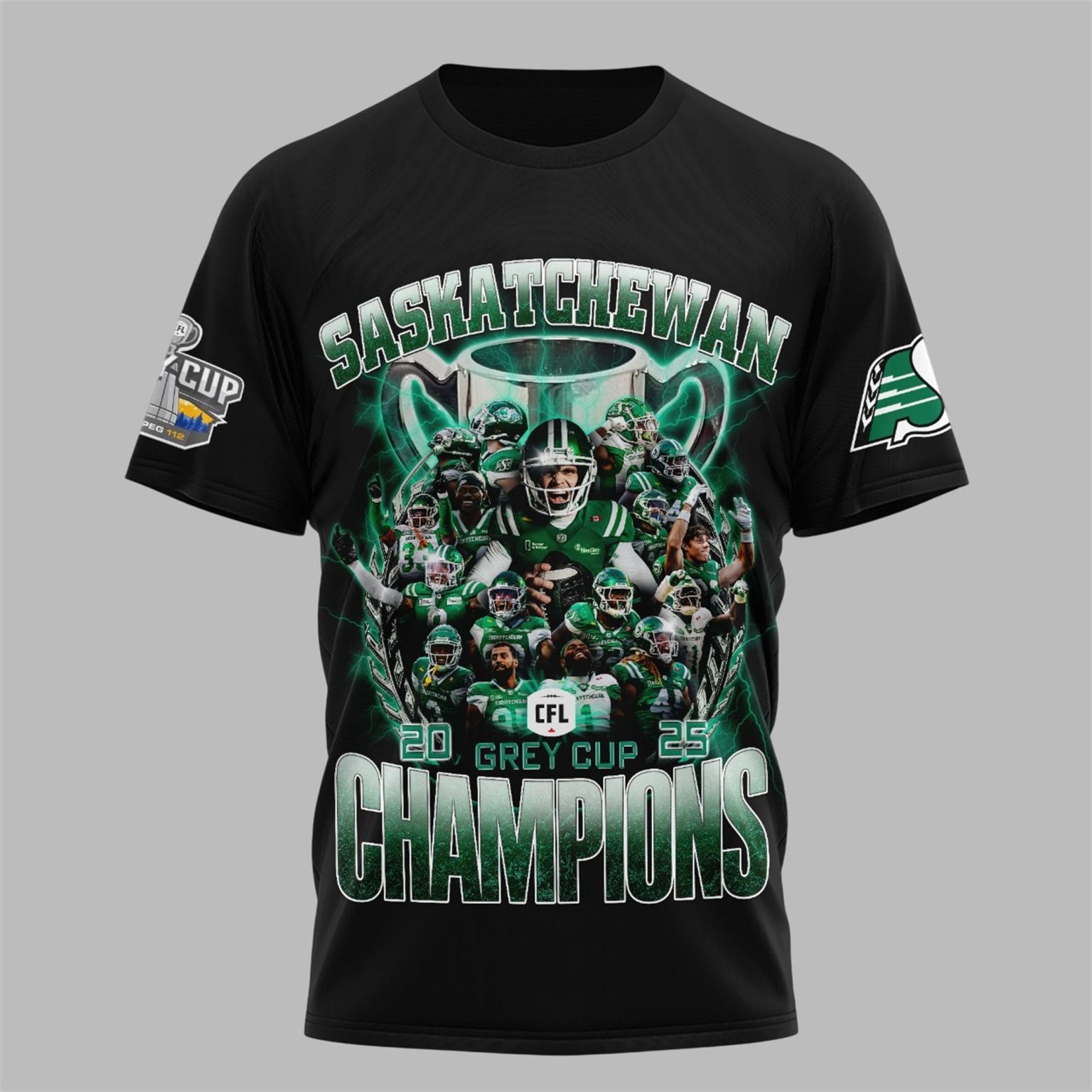 2025 Saskatchewan Grey Cup Champions Shirt - Grishko