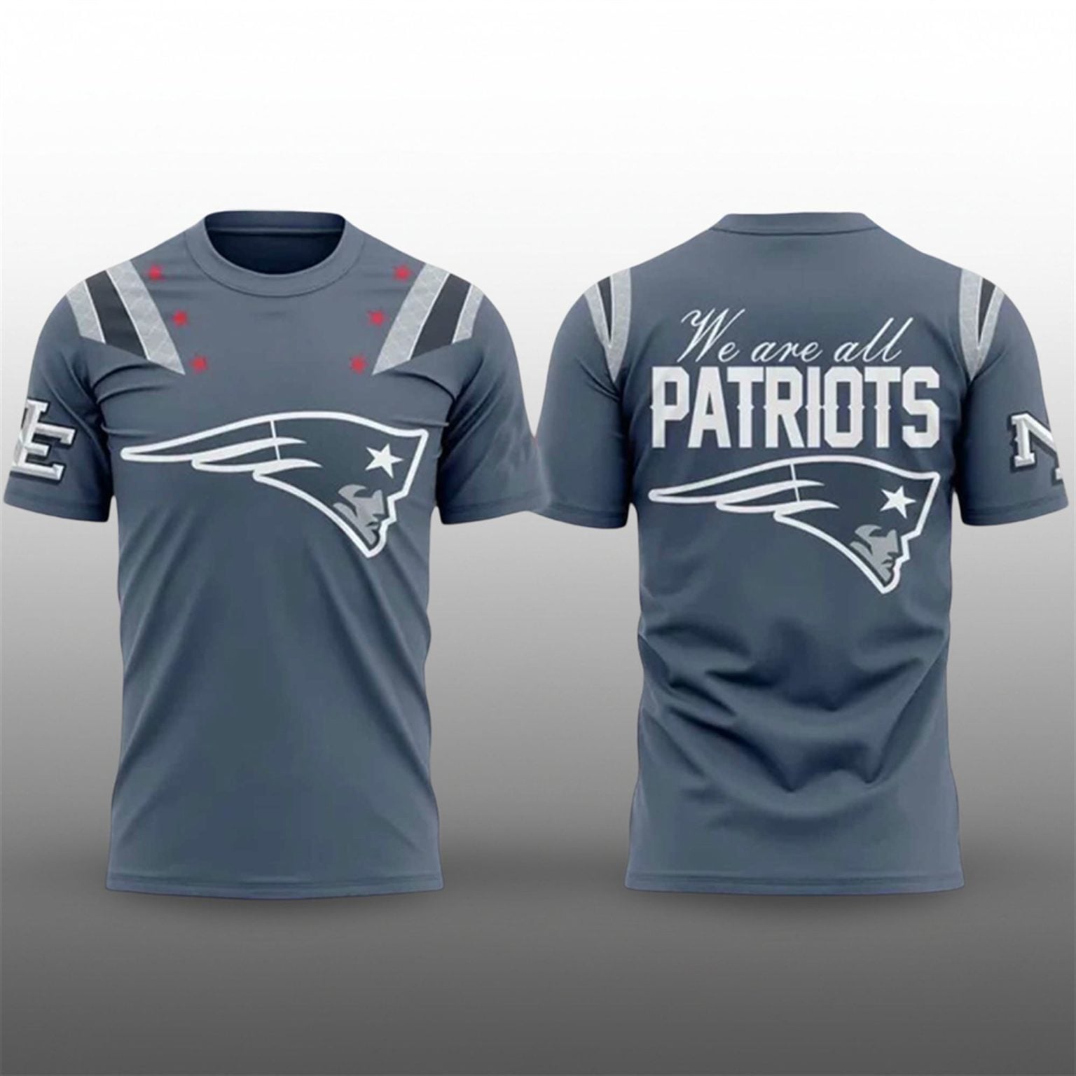 Patriots Rivalries Nor'Easter Storm Blue 2025 Shirt - Grishko.com