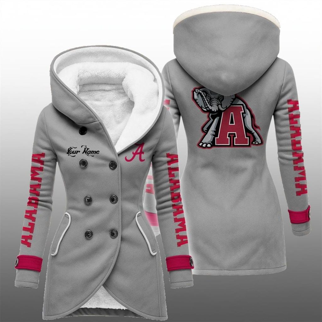 2025 Alabama Long Hooded Fleece Jacket - Grishko