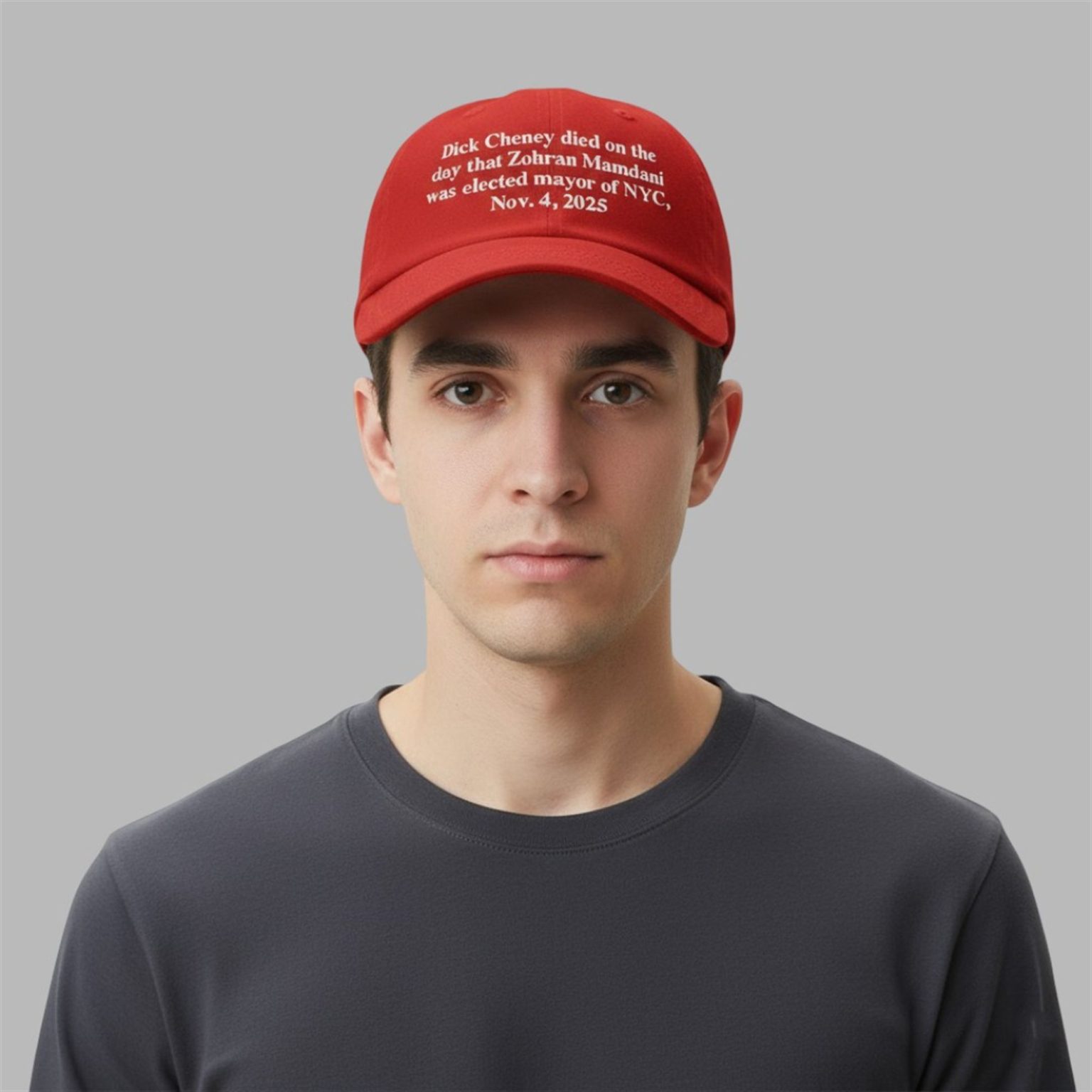 2025 Dick Cheney Zohran Mamdani NYC Hat - Grishko.com