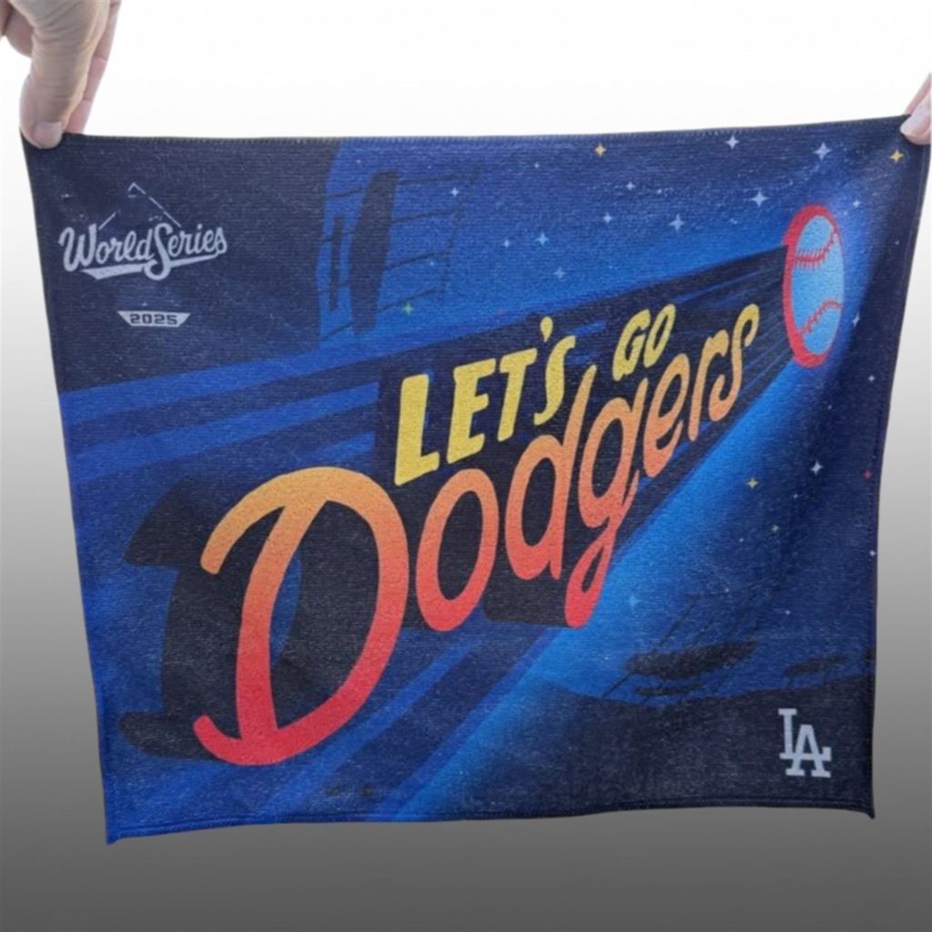 2025 Dodgers World Series Let's Go Dodgers Flag - Grishko