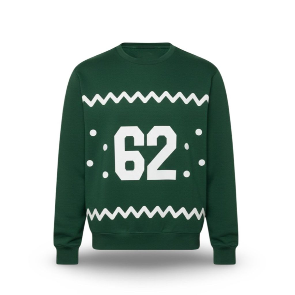 2025 Eagles Jason Kelce Ugly Christmas Sweater - Grishko.com