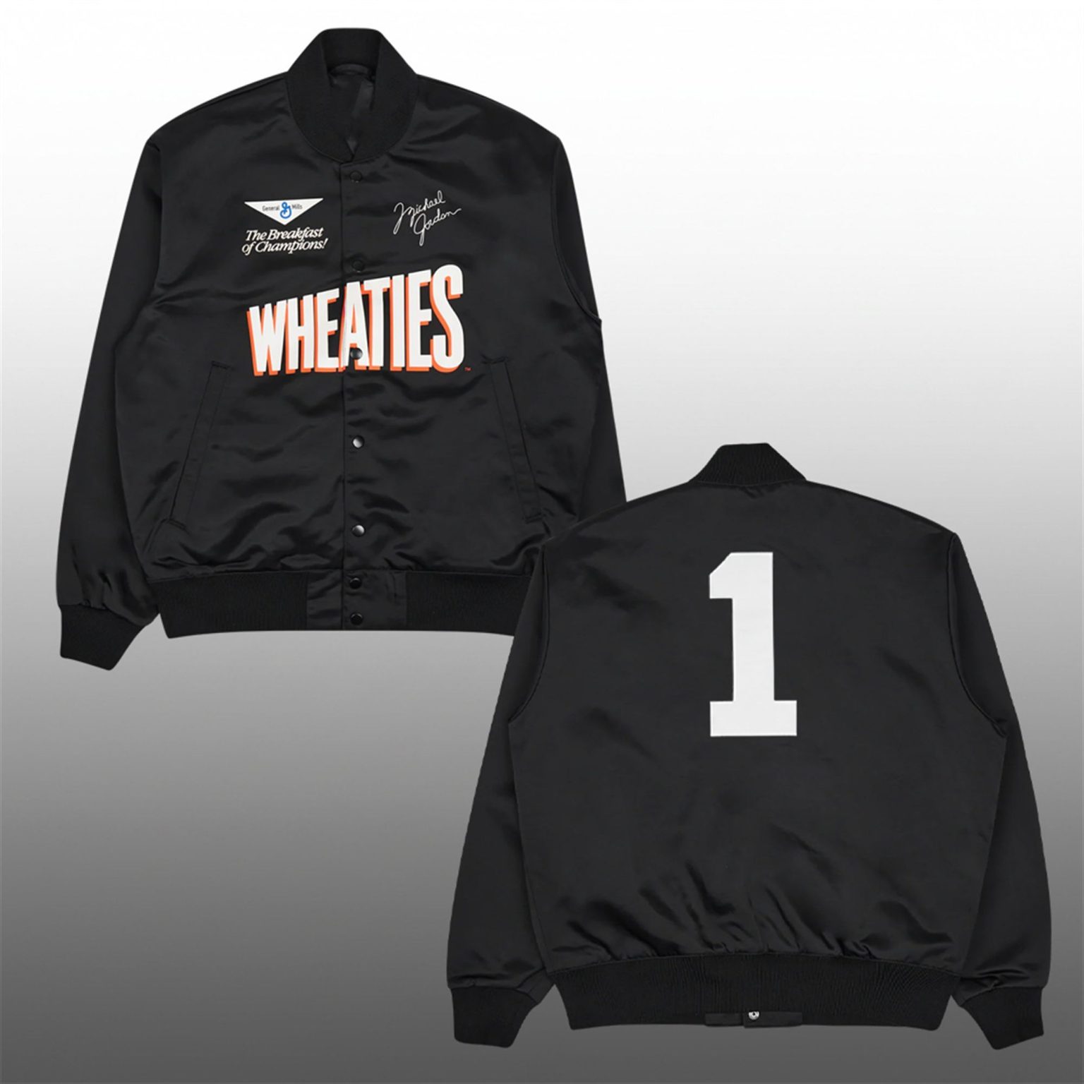 2025 Jalen Hurts Michael Jordan MVP Wheaties Jacket - Grishko.com