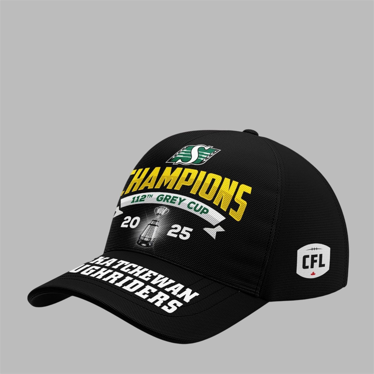 2025 Saskatchewan Champions 112TH Grey Cup Hat - Grishko