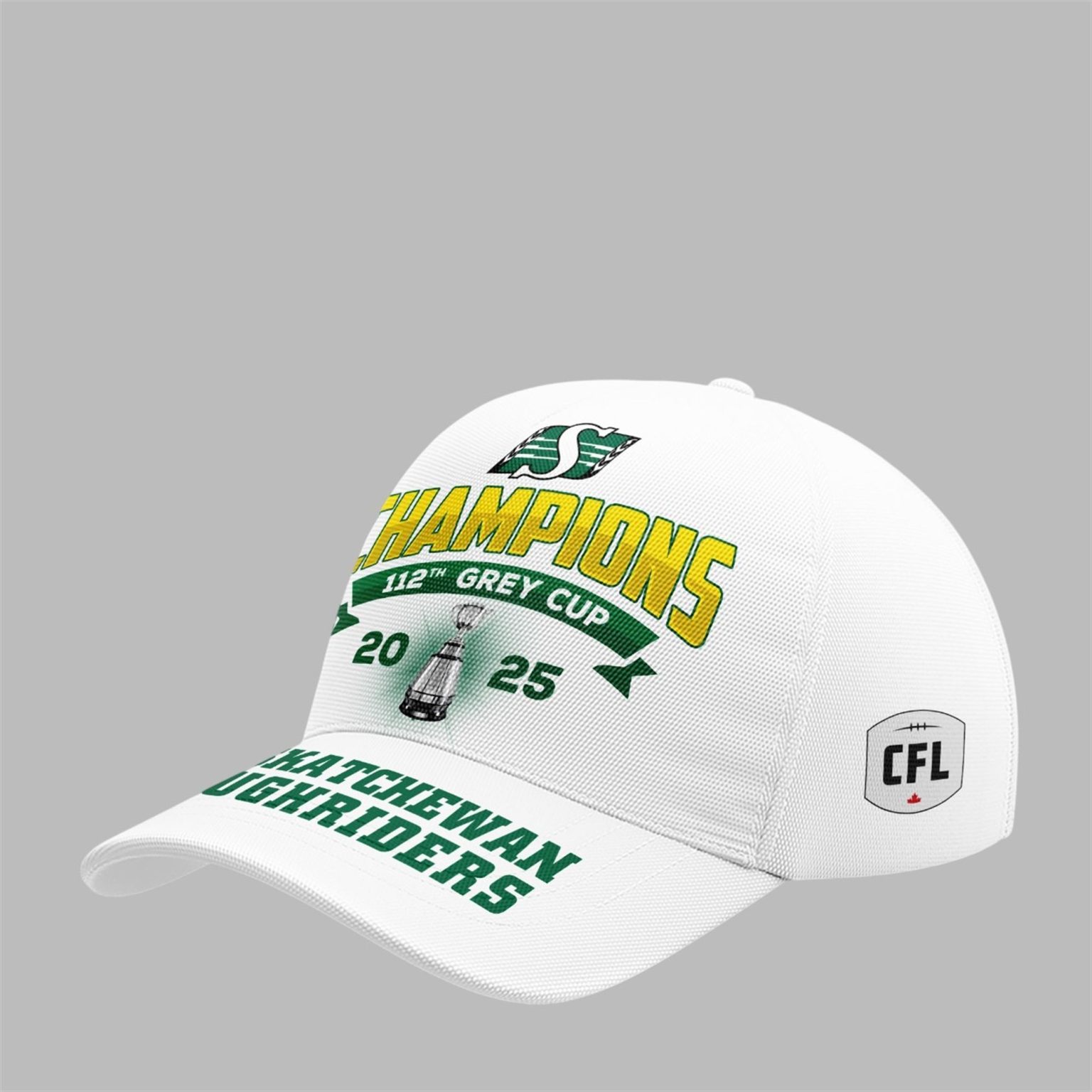 2025 Saskatchewan Champions 112TH Grey Cup Hat - Grishko