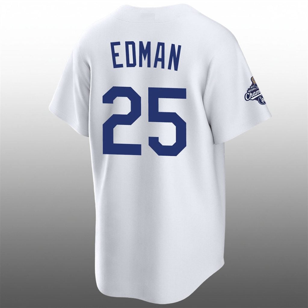 2025 Tommy Edman World Series MVP Jersey - Grishko