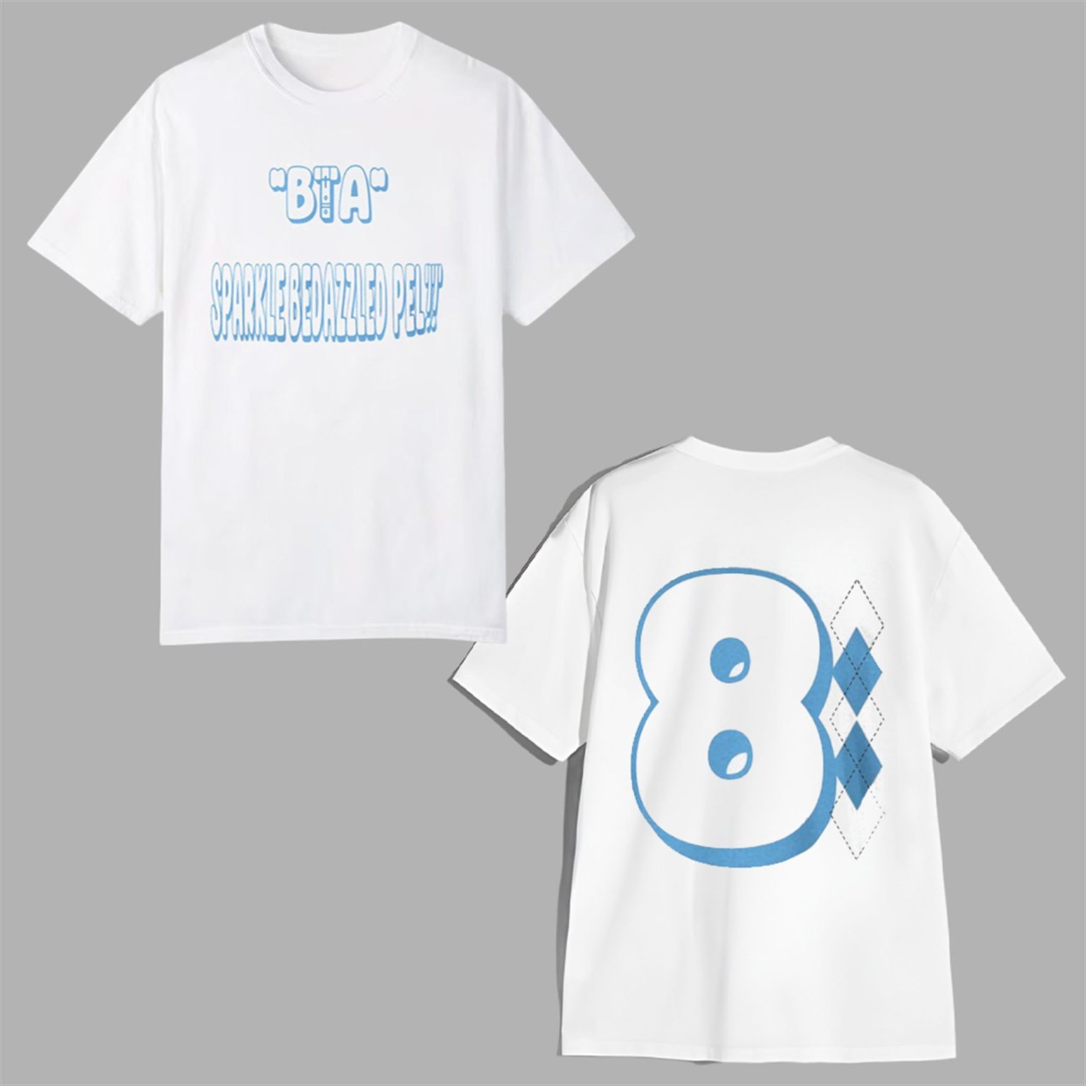 Caleb Wilson's Father BTA Sparkle Bedazzled Pel 8 Shirt - Grishko