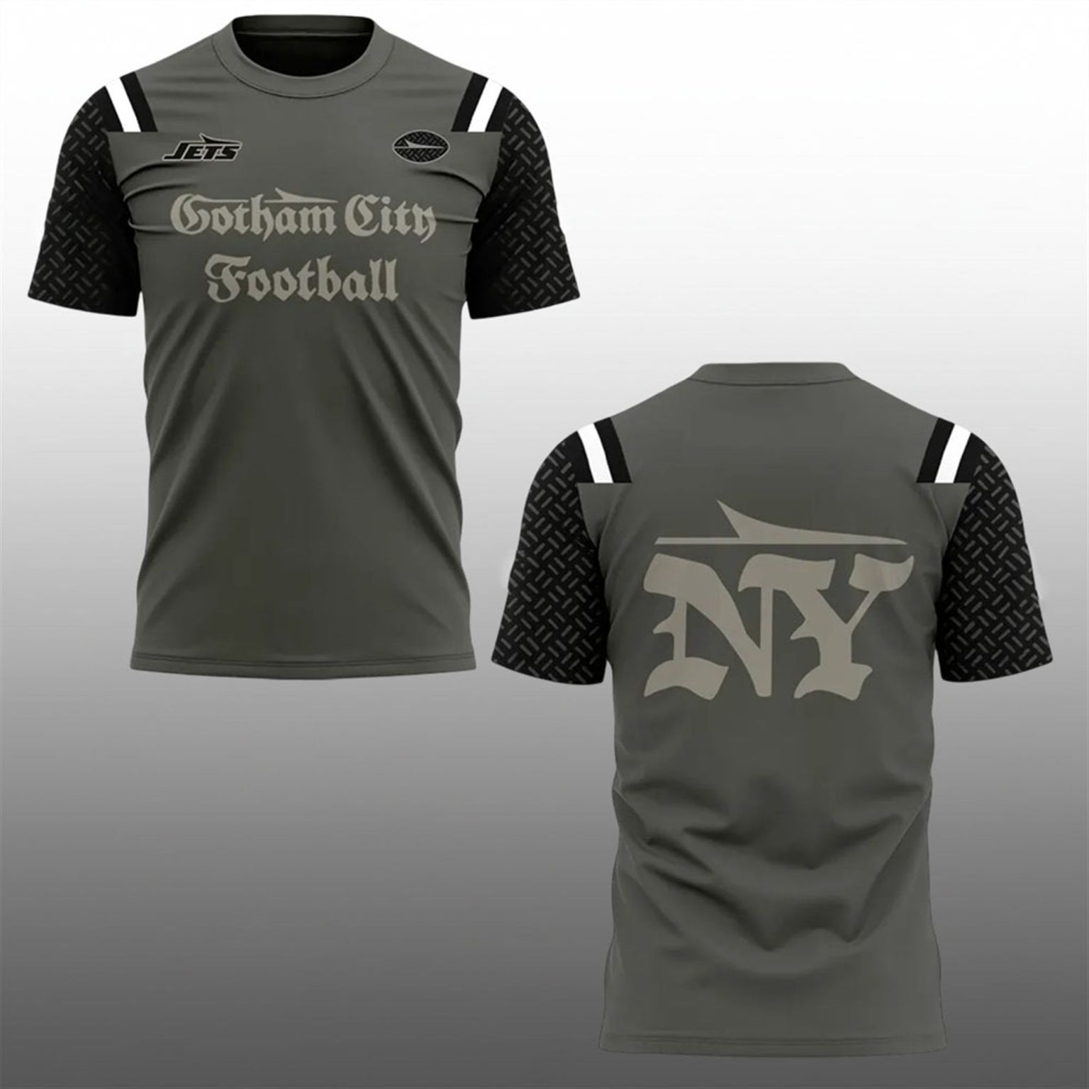 2025 NY Jets Gotham City Football Shirt - Grishko