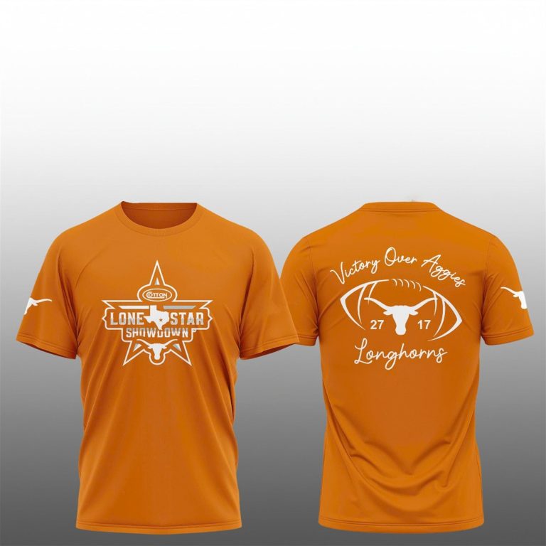 2025 Texas Longhorns Lone Star Showdown Victory Over Aggies Shirt - Grishko