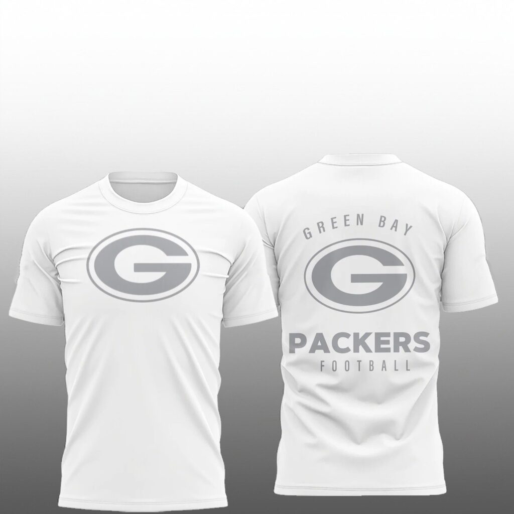 2026 Green Bay Packers Football Winter White Out Shirt