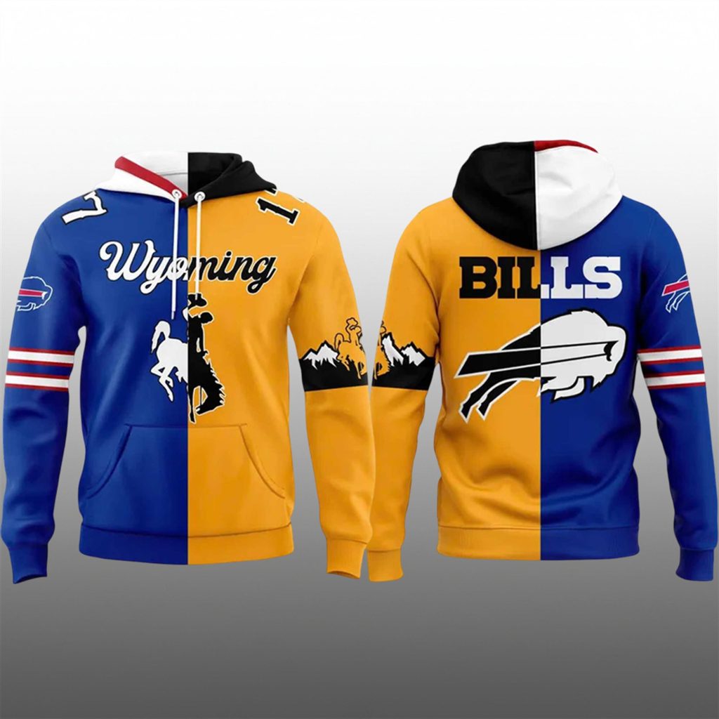 Bills Josh Allen Wyoming Cowboys 2025 Hoodie - Grishko