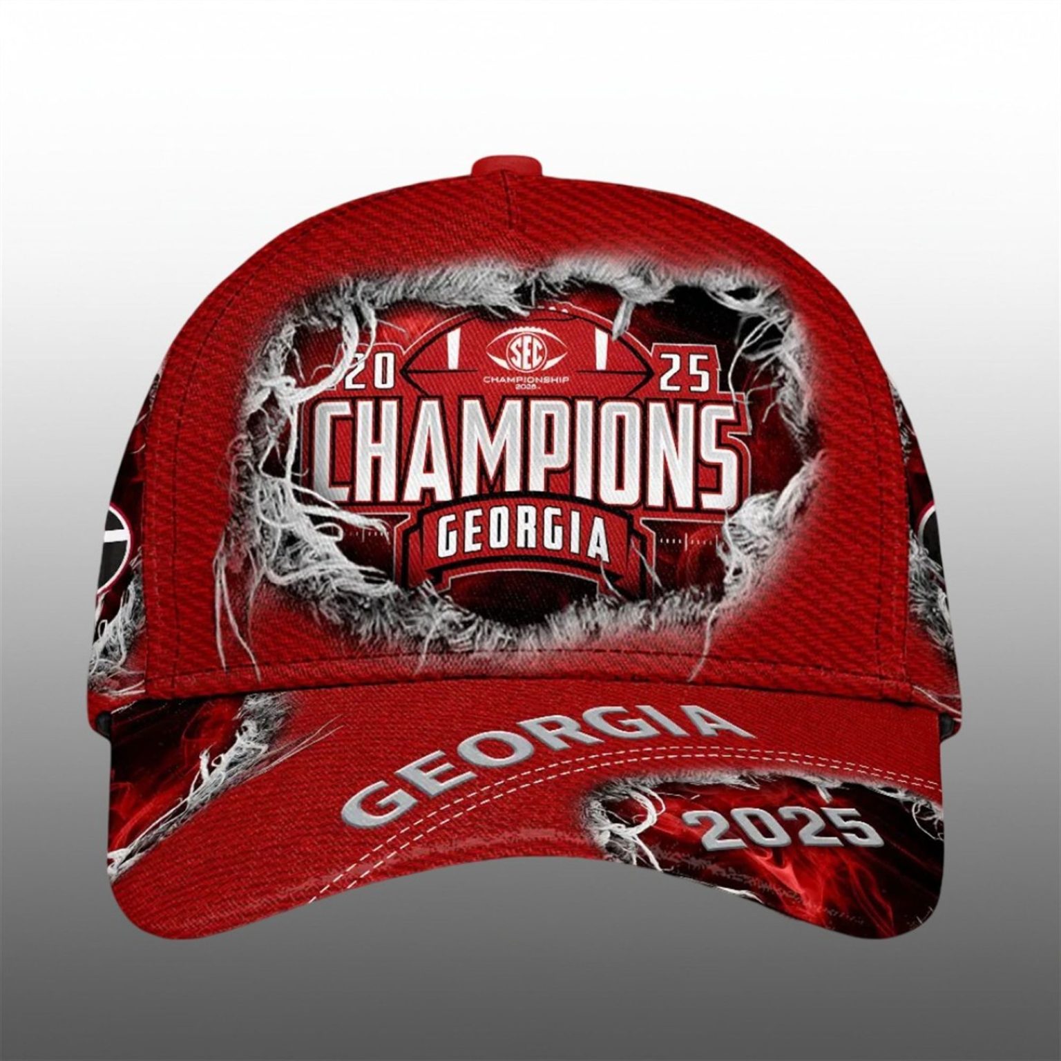 Georgia Bulldogs Football 2025 SEC Champions Cap - Grishko