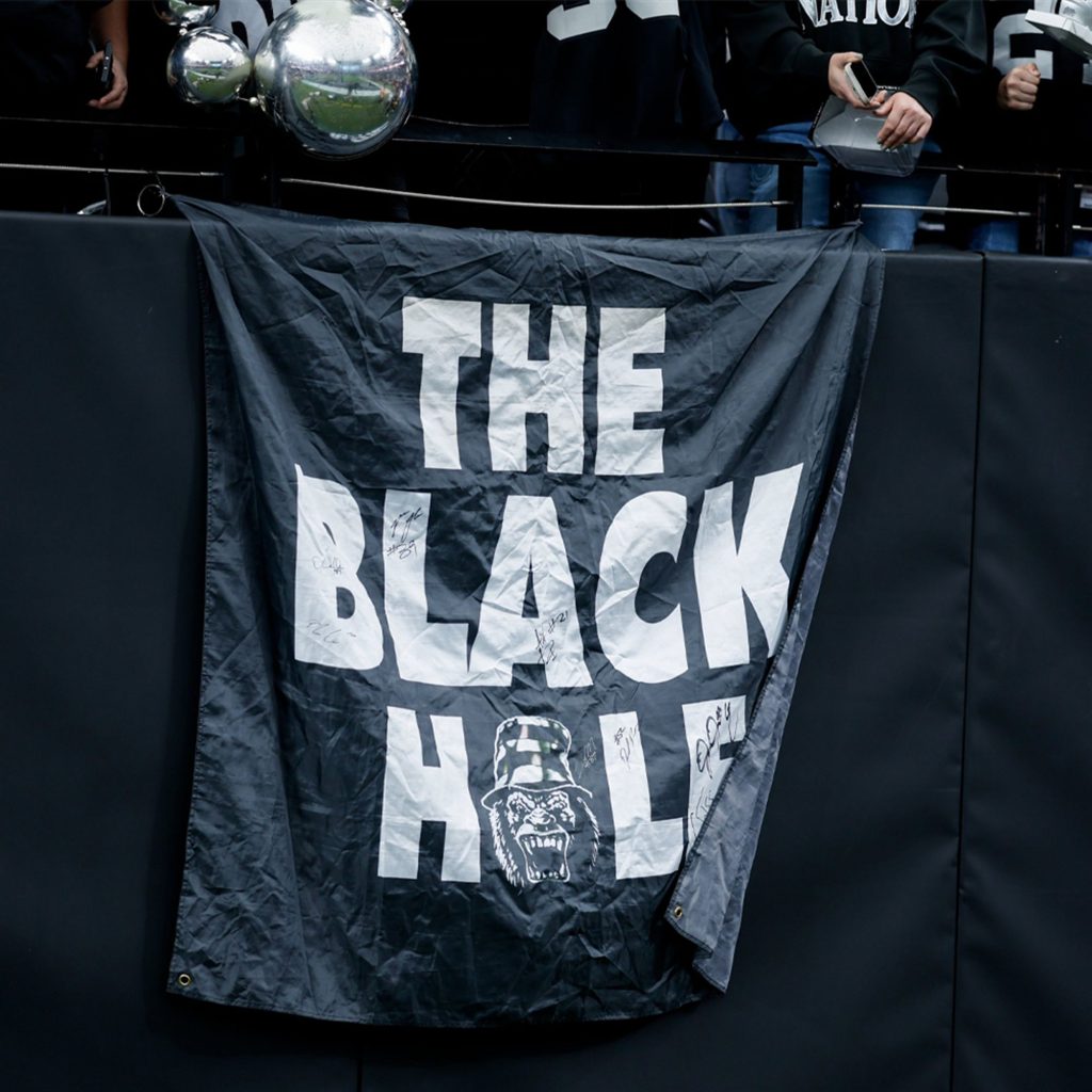2025 Las Vegas Raiders The Black Hole Flag - Grishko