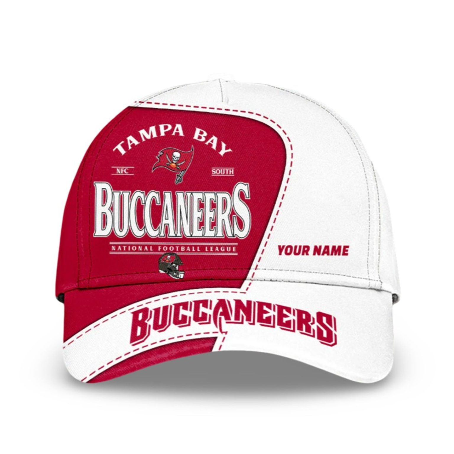 2026 Buccaneers NFC South Champions Custom Hat - Grishko