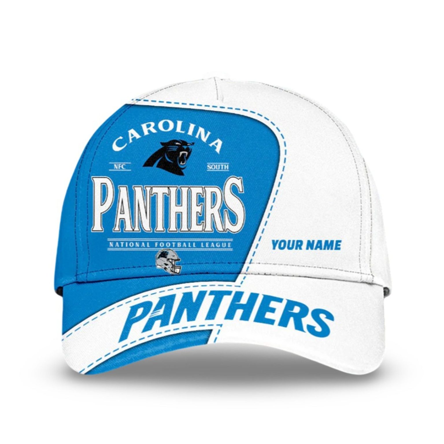 2026 Panthers NFC South Champions Custom Hat - Grishko
