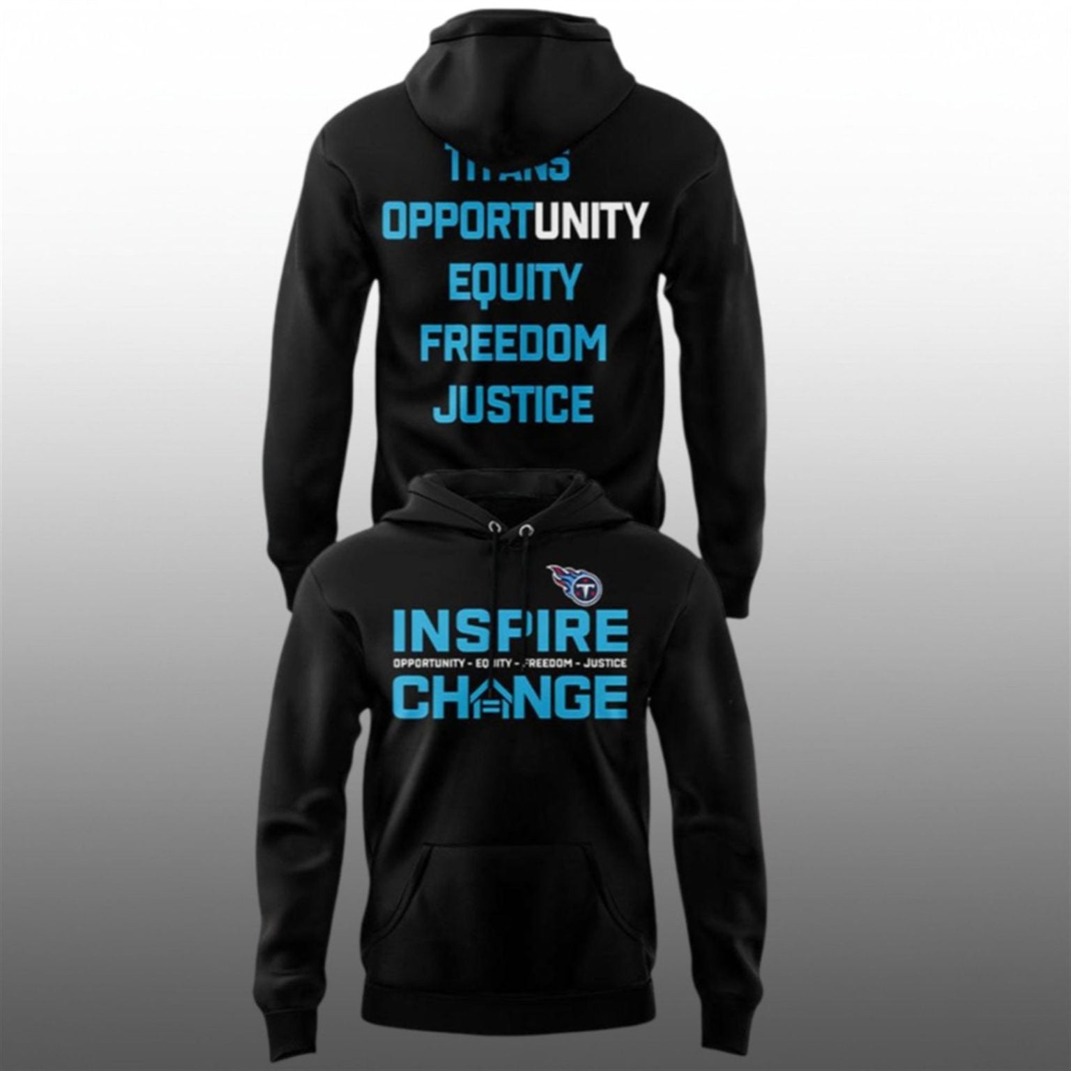2026 Titans Inspire Change Freedom Justice Hoodie - Grishko