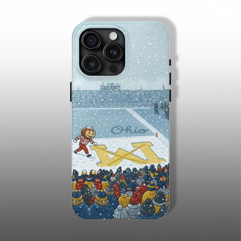 Brutus Buckeye Ohio Snow Phone Case - Grishko.com