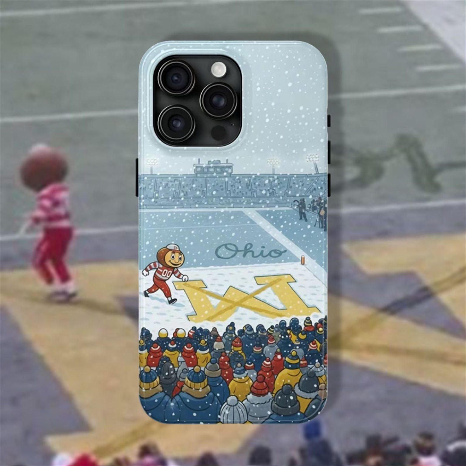 Brutus Buckeye Ohio Snow Phone Case - Grishko