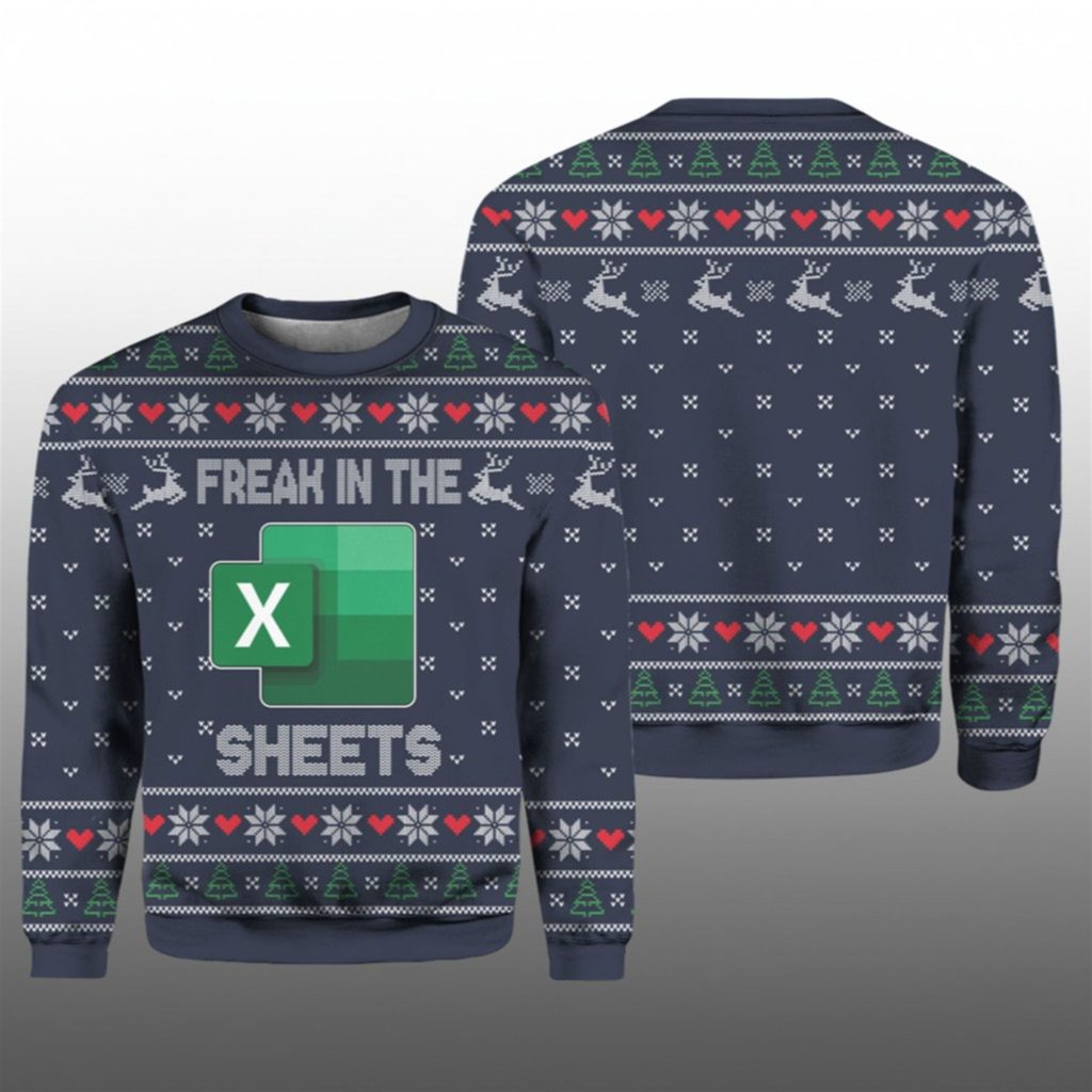 Freak In The Sheets Ugly Sweater 2025 Christmas - Grishko