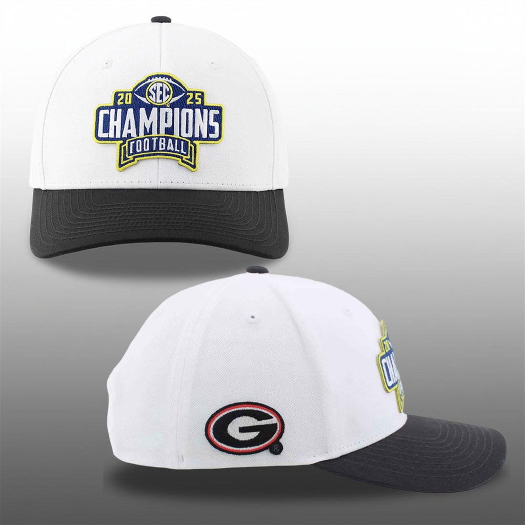 Georgia Bulldogs 2025 Sec Football Champions Locker Room Hat - Grishko