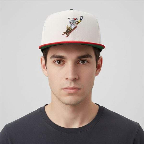 Rick And Morty Rickmas Stone Red Sled Hat - Grishko