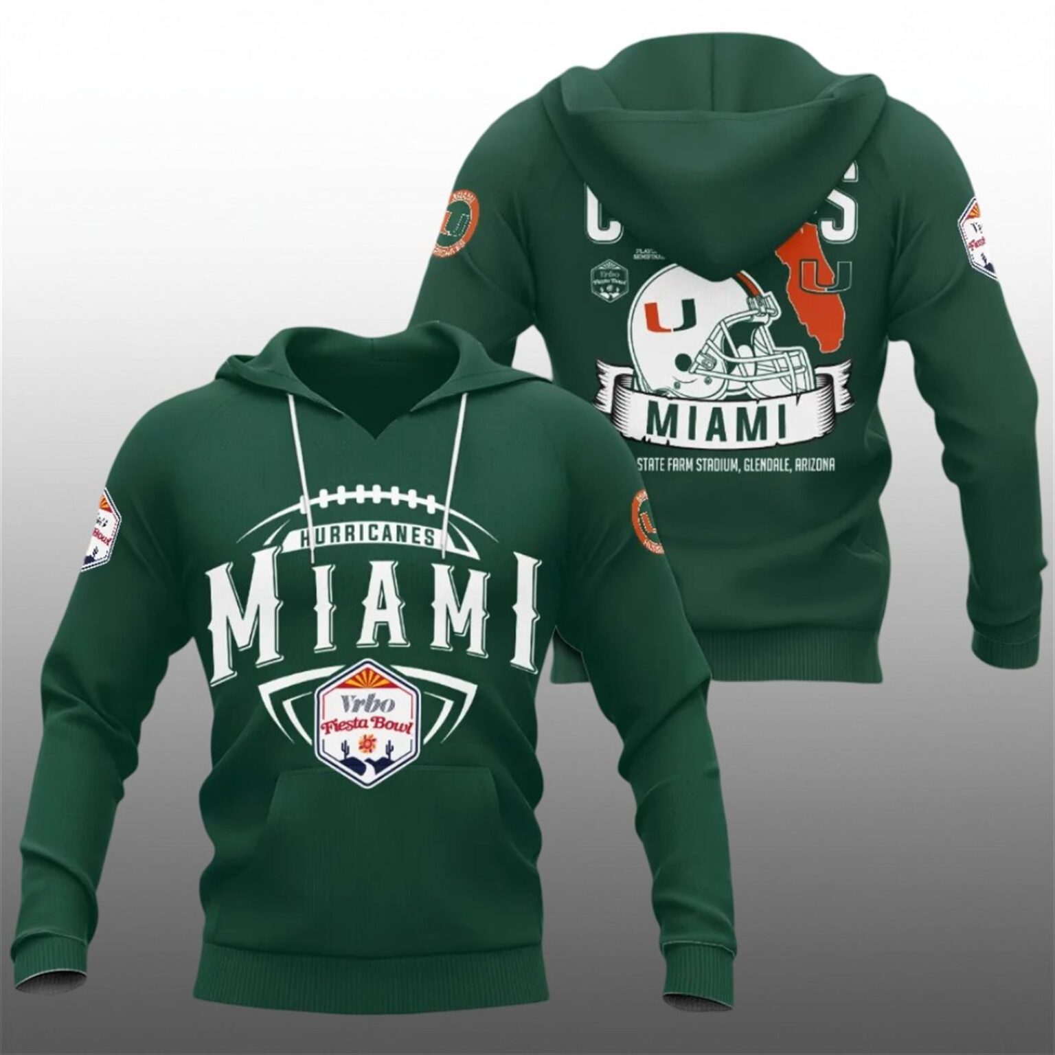 Miami Hurricanes Football Playstation Fiesta Bowl Champions 2026 Shirt