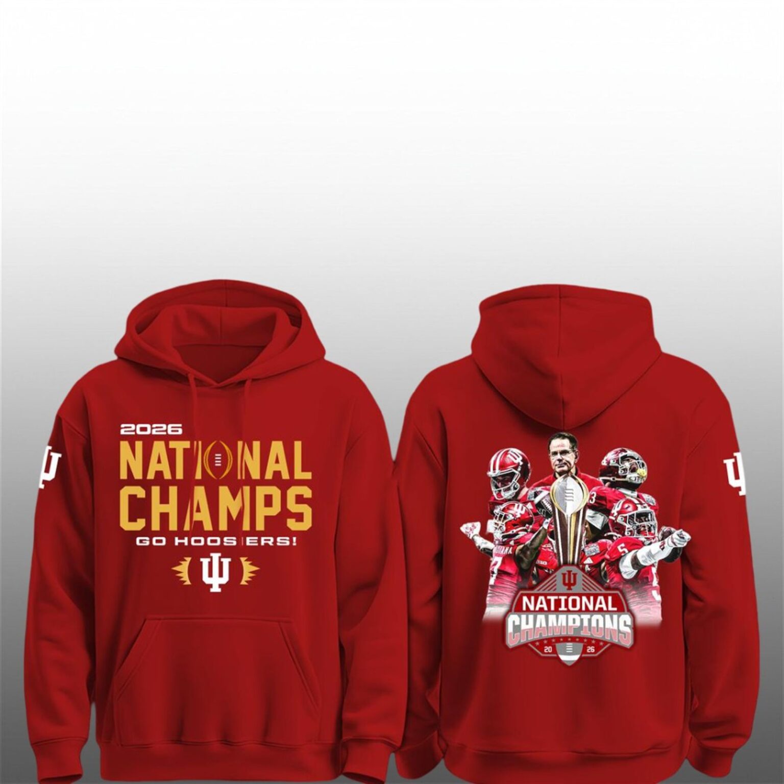2026 Hoosiers National Champions Go Hoosiers Hoodie - Grishko