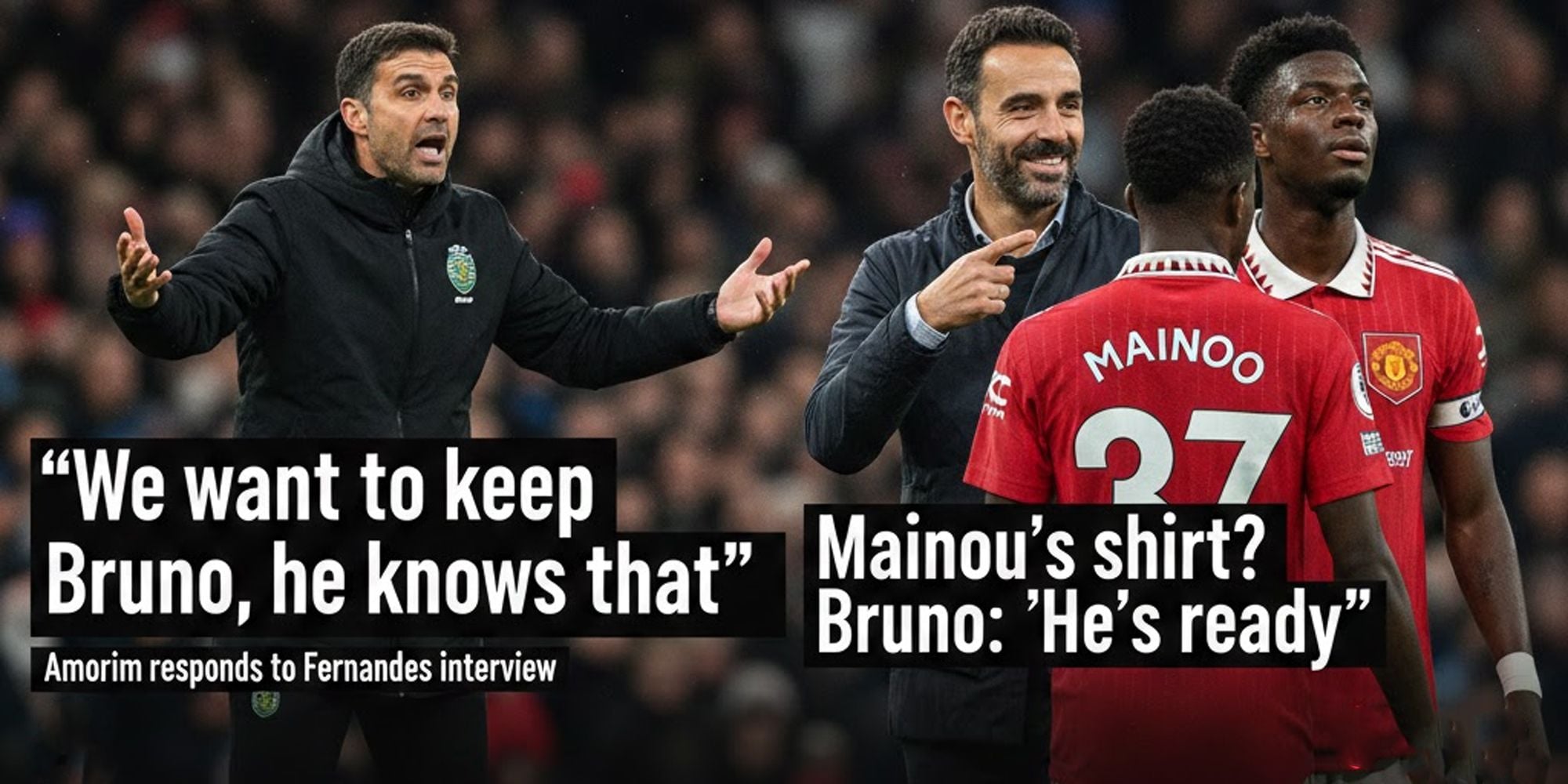 Amorim's Calm Amid Chaos: Defending Fernandes and Mainoo in United's Storm