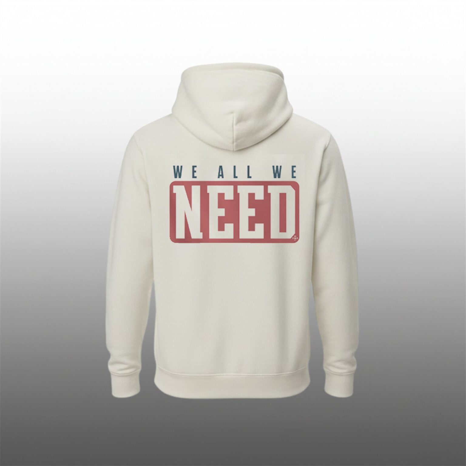 2026 New England Patriots Marcus Jones We All We Got We All We Need Hoodie