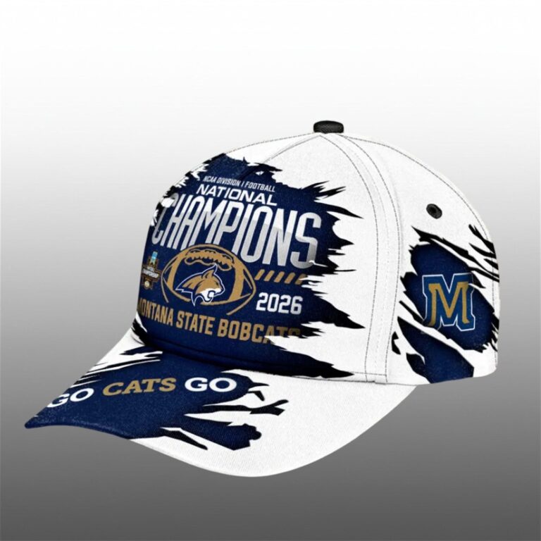 Montana State Bobcats 2026 National Champions Go Cats Go Hat