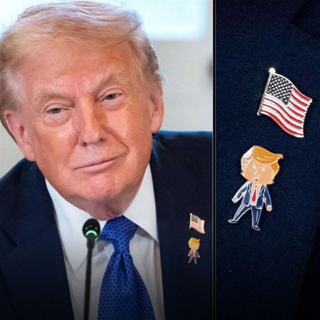 2026 President Donald J Trump Happy Trump Pins