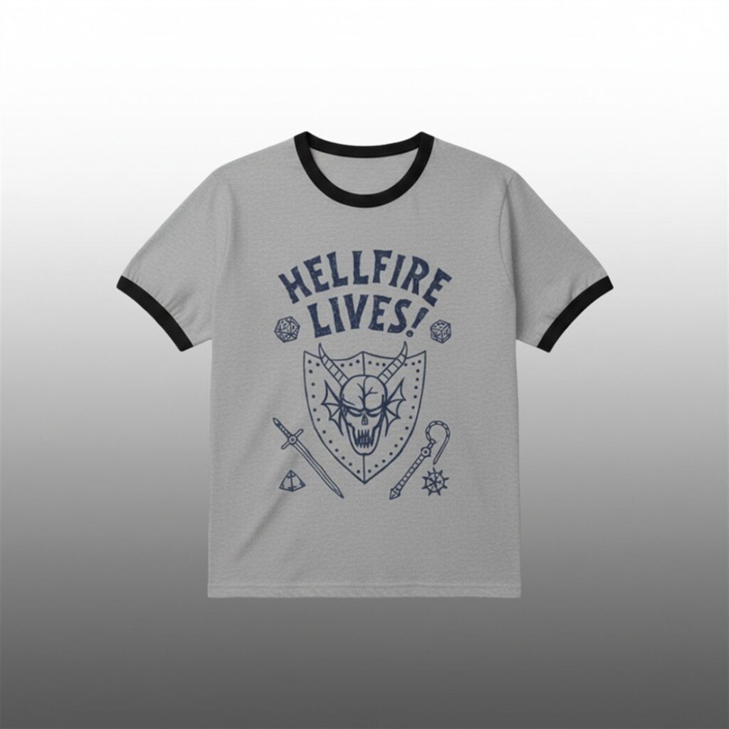 Eddie Munson Stranger Things Hellfire Lives Shirt