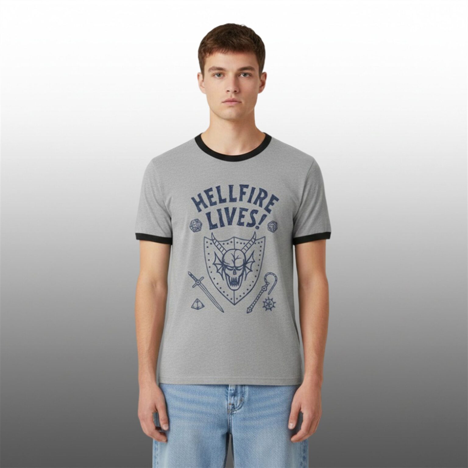 Eddie Munson Stranger Things Hellfire Lives Shirt