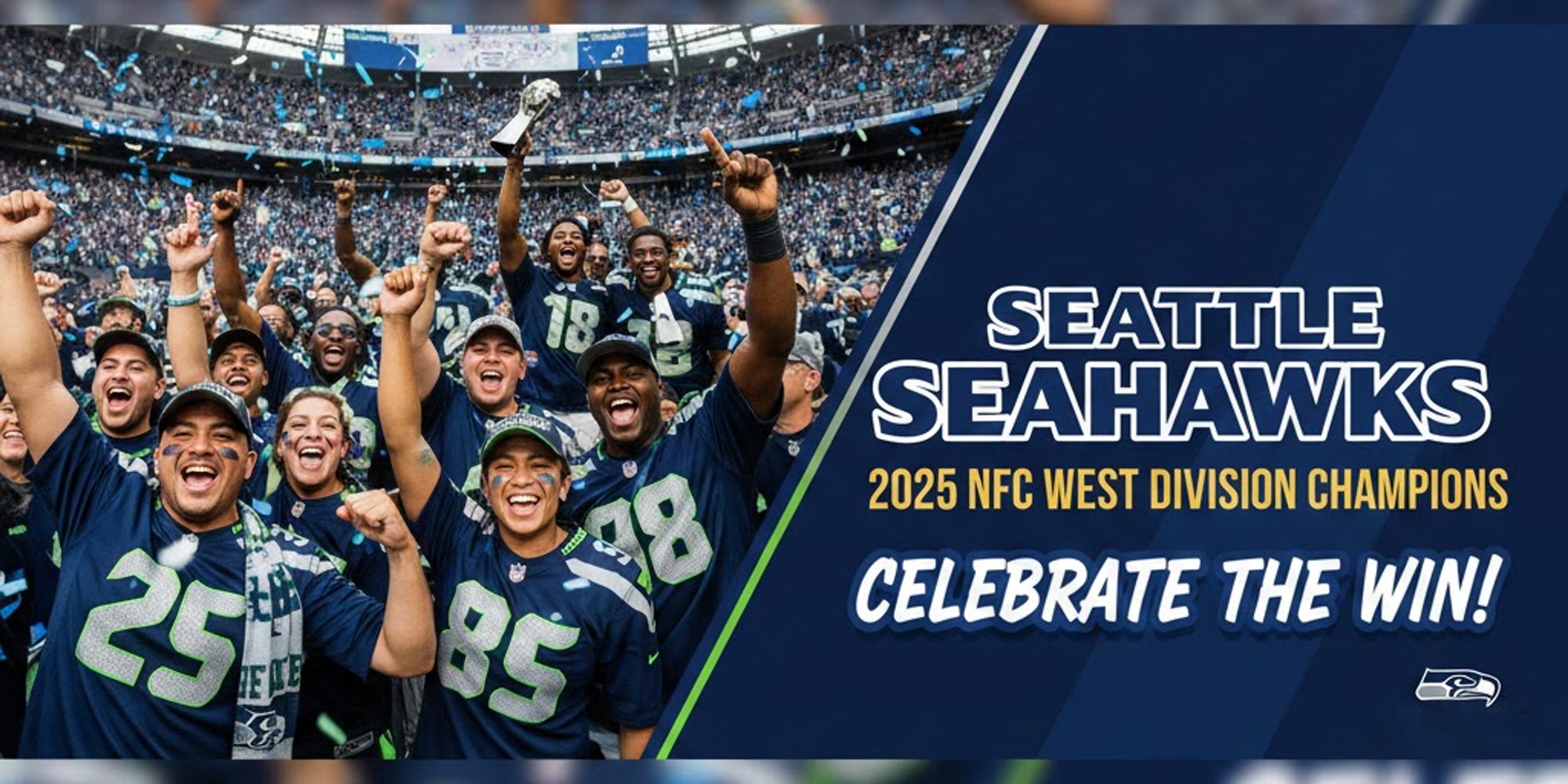 Triumph In The Emerald City: Seahawks Claim NFC West Crown In Epic 2025 ...