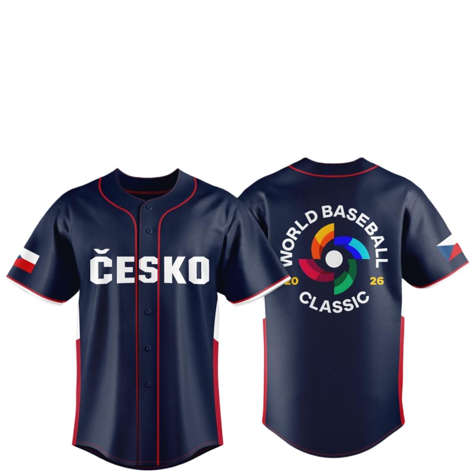 2026 Czech Rebublic Team World Baseball Classic Jersey - Grishko