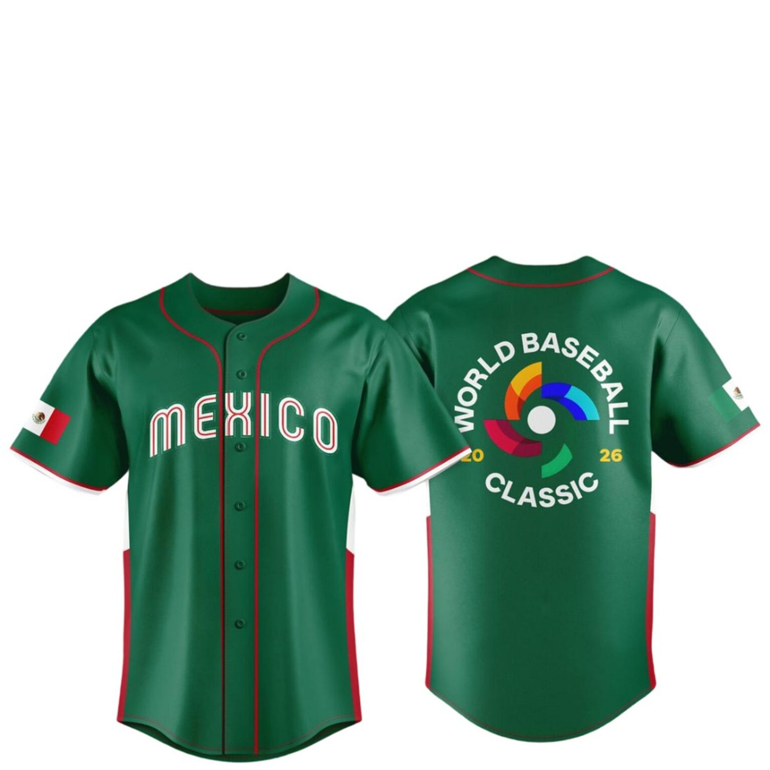 2026 Mexico Team World Baseball Classic Jersey - Grishko